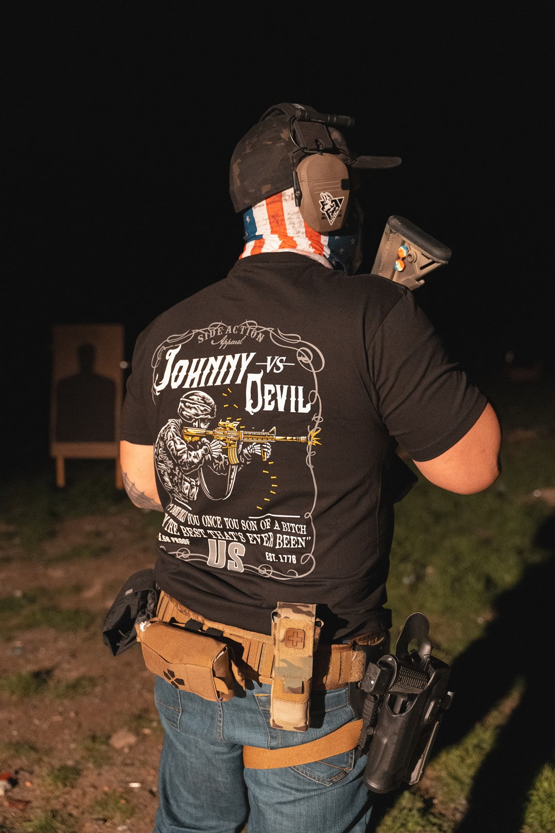 Johnny vs Devil - Side Action Apparel