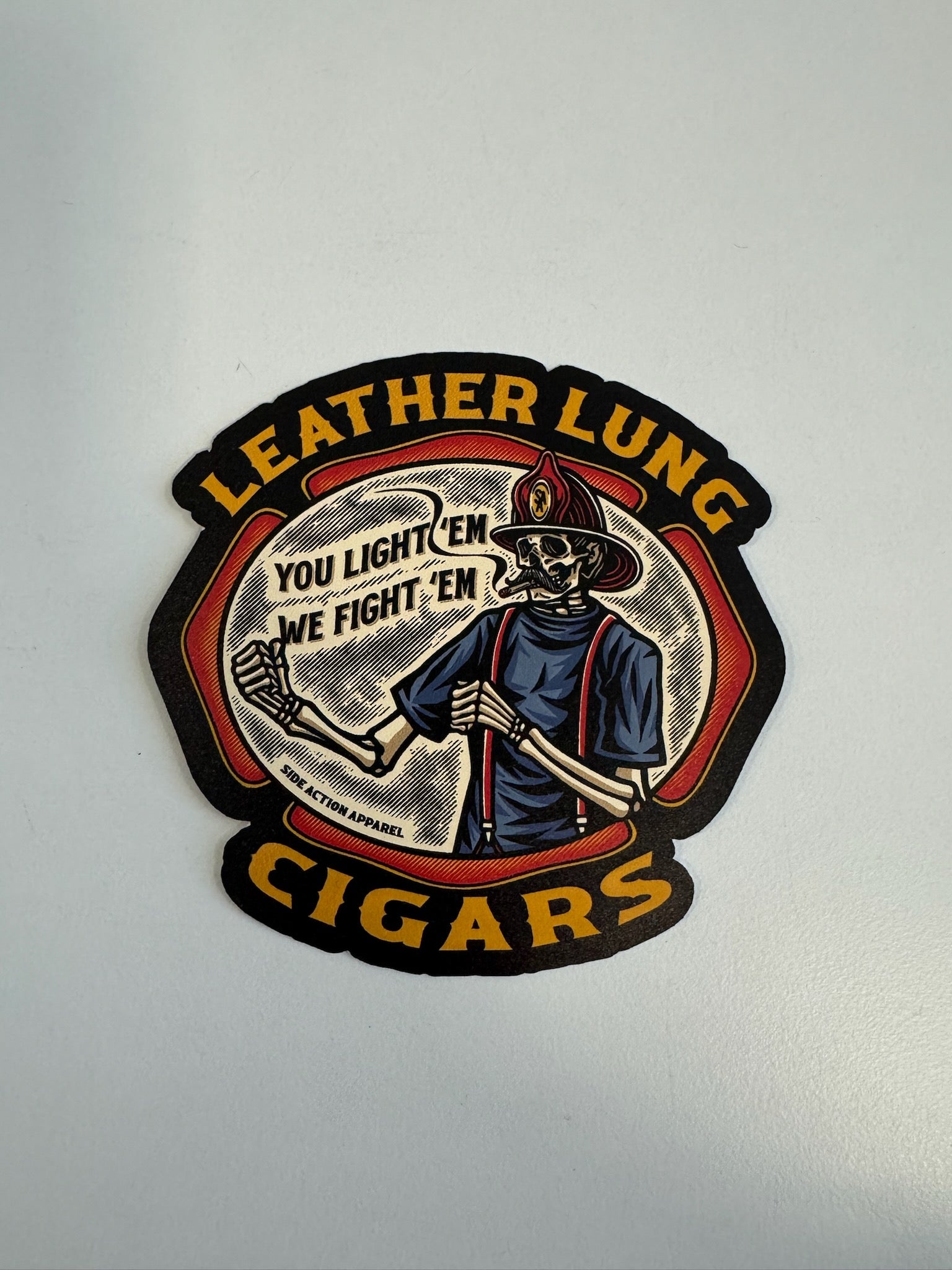 Leather Lung Cigars - Sticker - Side Action Apparel