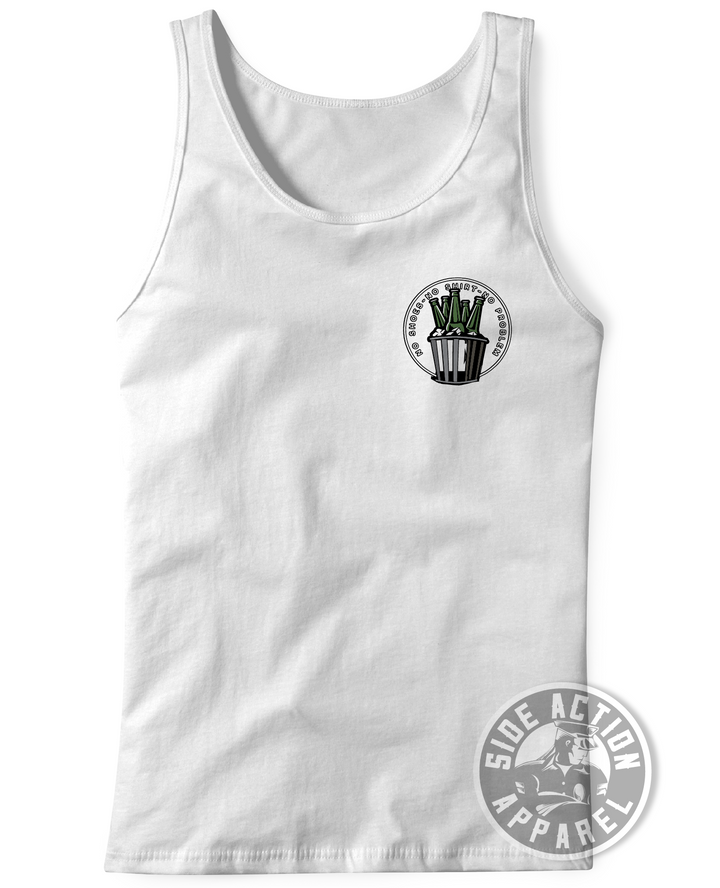 Tank Top - No Shoes, No Shirt, No Problem - Side Action Apparel