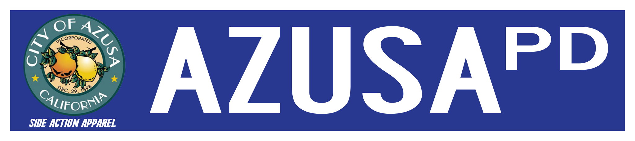 Street Sign - Azusa PD