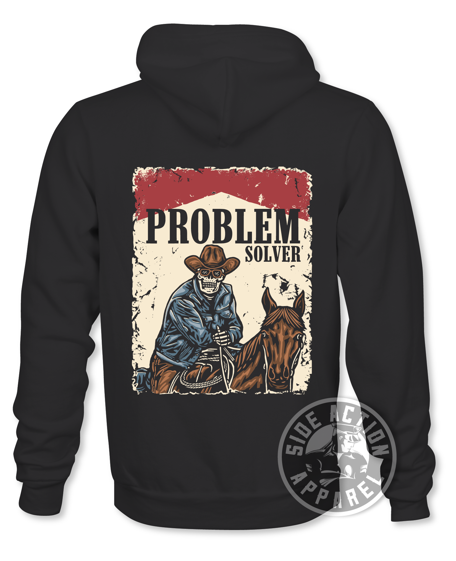 Hoodie - Problem Solver - Side Action Apparel