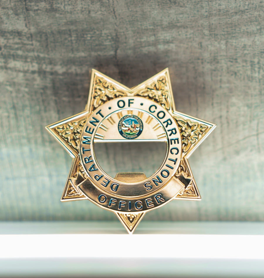 CDCR Bottle Opener - Side Action Apparel